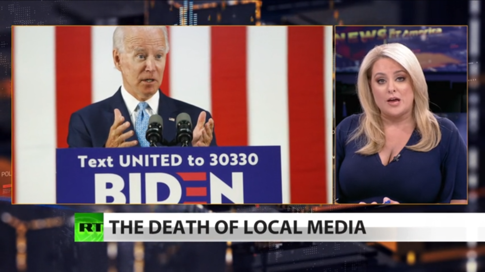 Local news media slated for extinction? (Full show) — RT The News on RT ...