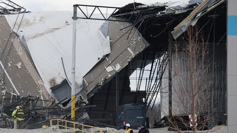 Amazon sued over tornado-hit warehouse deaths — RT World News