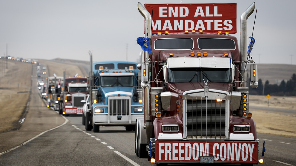 Canada says ‘Freedom Convoy’ seeks regime change — RT World News