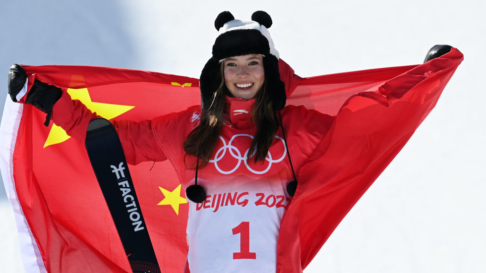 Ski superstar Gu hails being a ‘biracial young woman’ after making ...