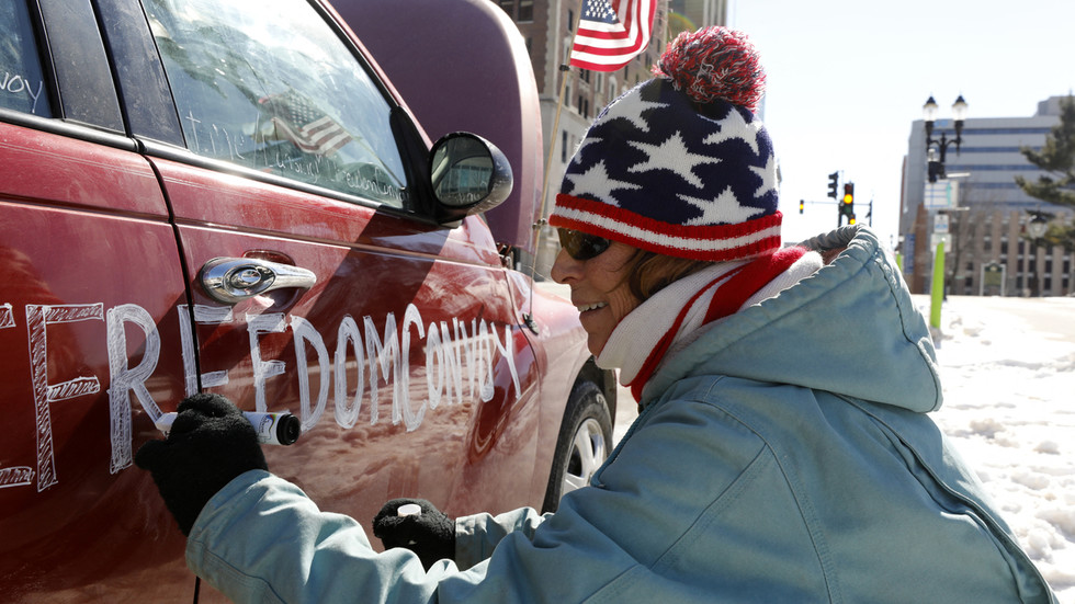 Freedom Convoy organizer reveals plans for DC — RT World News
