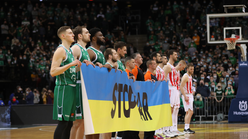 Ukraine message deemed appropriate by basketball bosses despite Serbian ...