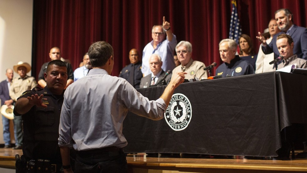 Anti-gun politician crashes Texas shooting press conference (VIDEO ...