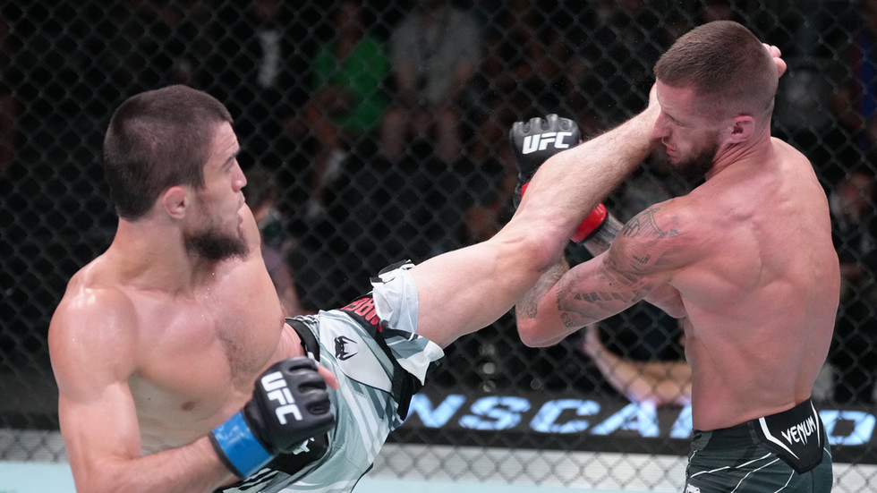 Khabib cousin extends undefeated record with dominant victory — RT ...