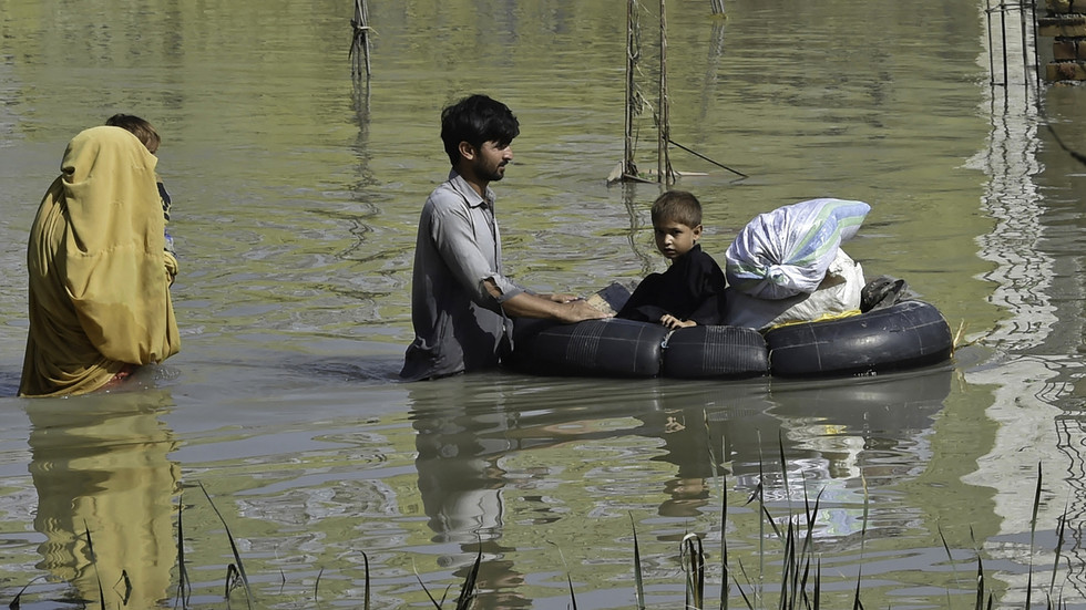 A third of Pakistan under water – official — RT World News