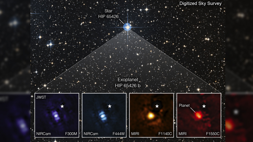 Space-based telescope releases first photos of planet outside solar ...