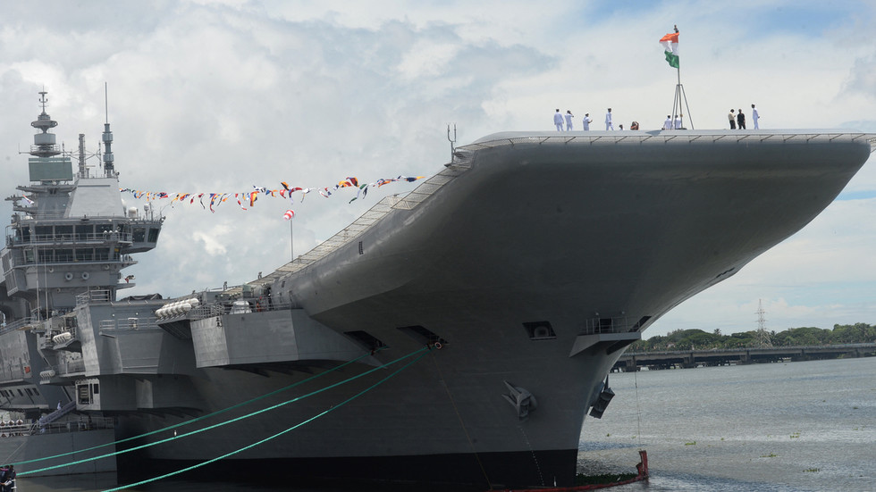 India’s biggest warship enters service — RT World News