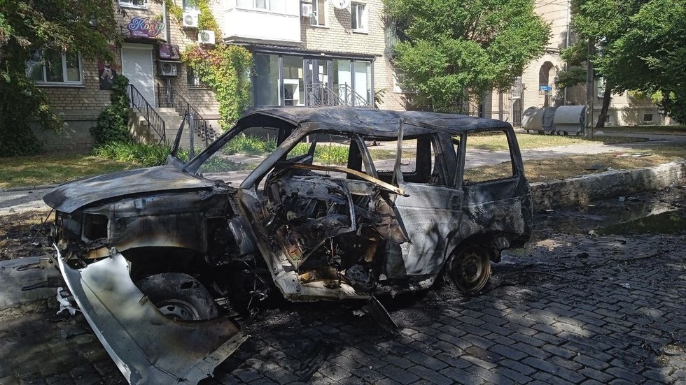 Military governor killed in blast in southeastern Ukraine — RT Russia ...