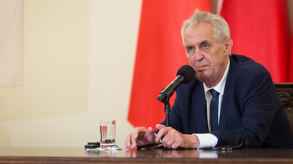 Czech president explains why Prague can't mediate between Moscow and ...