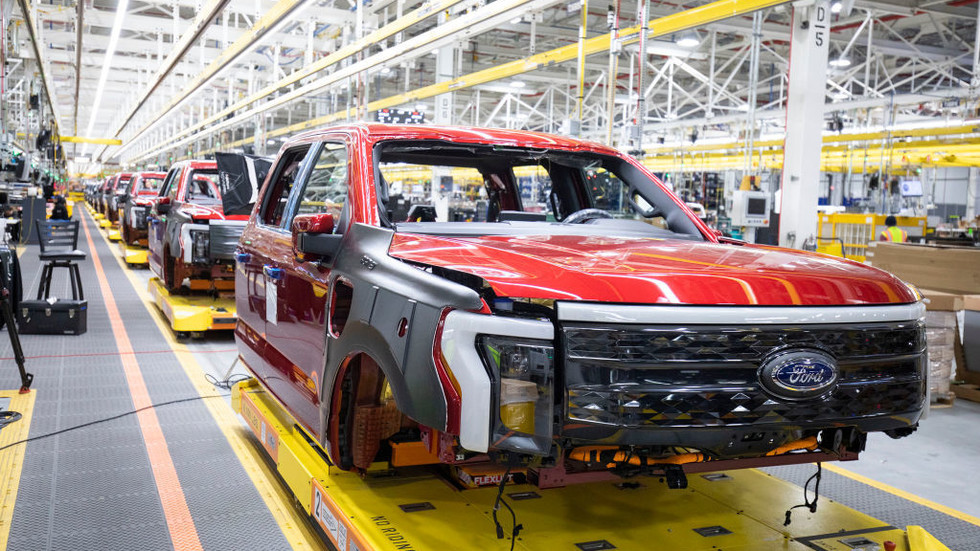 Ford forced to park thousands of unfinished vehicles – media — RT World ...