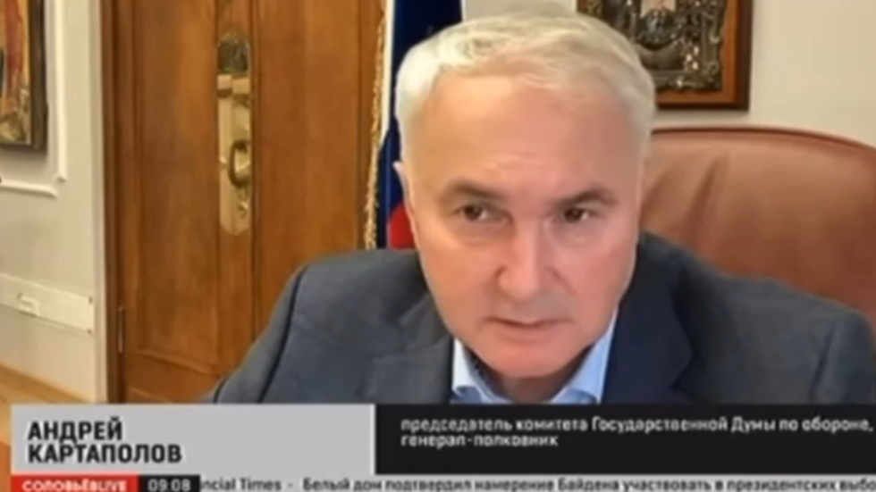 Top Russian MP blasts Defense Ministry over Ukraine — RT Russia ...