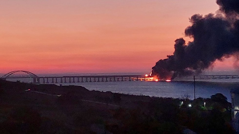 Russia names chief suspect in Crimea Bridge attack — RT Russia & Former ...