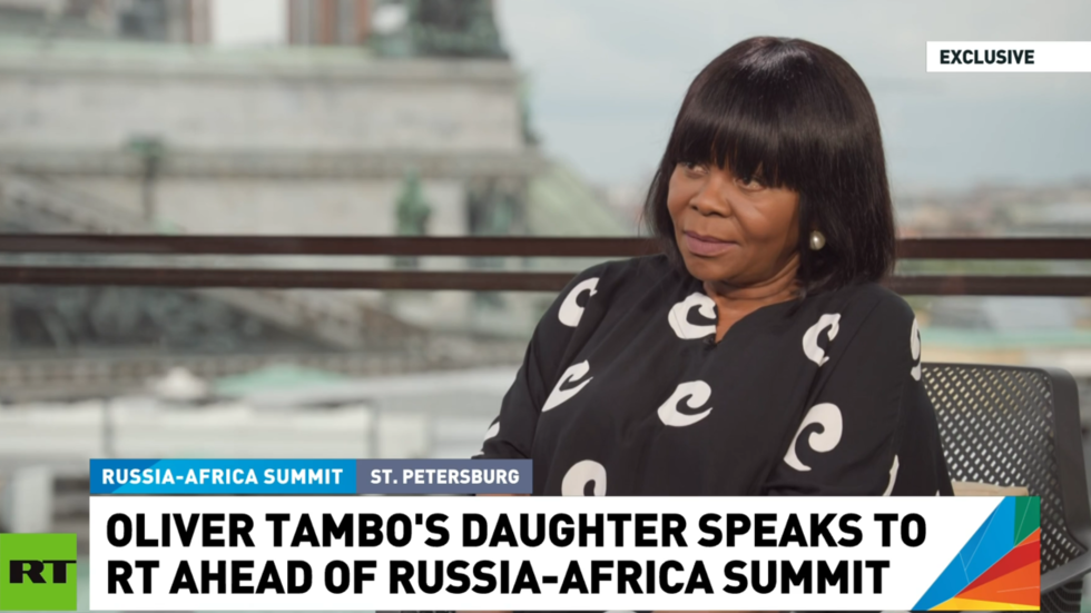 Oliver Tambo’s daughter speaks to RT ahead of Russia-Africa summit — RT ...