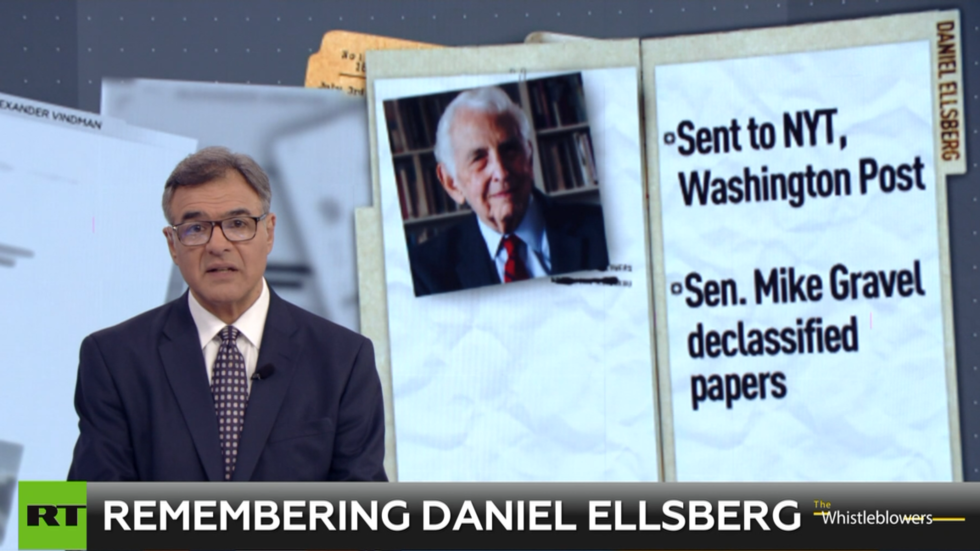 Remembering Daniel Ellsberg — RT The Whistleblowers