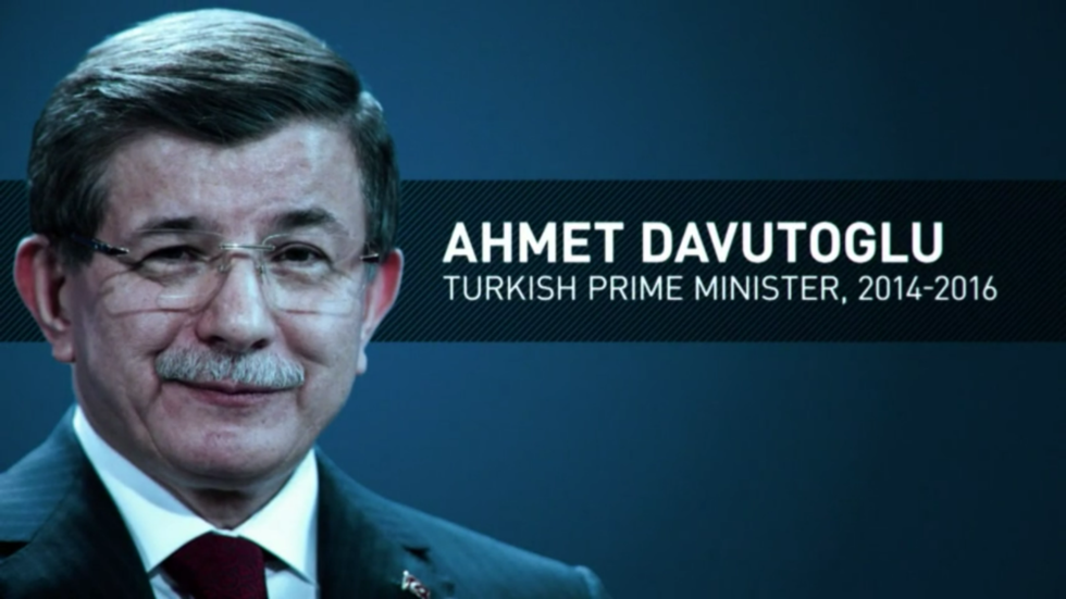 Former Turkish PM Ahmet Davutoglu speaks on Israel-Palestine conflict ...