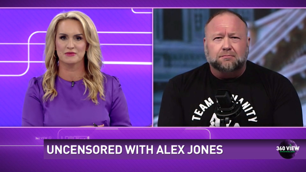 An uncensored conversation with Alex Jones — RT The 360 View