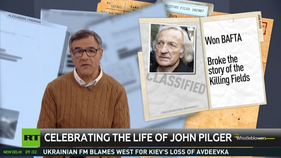 Remembering John Pilger — RT Deep State
