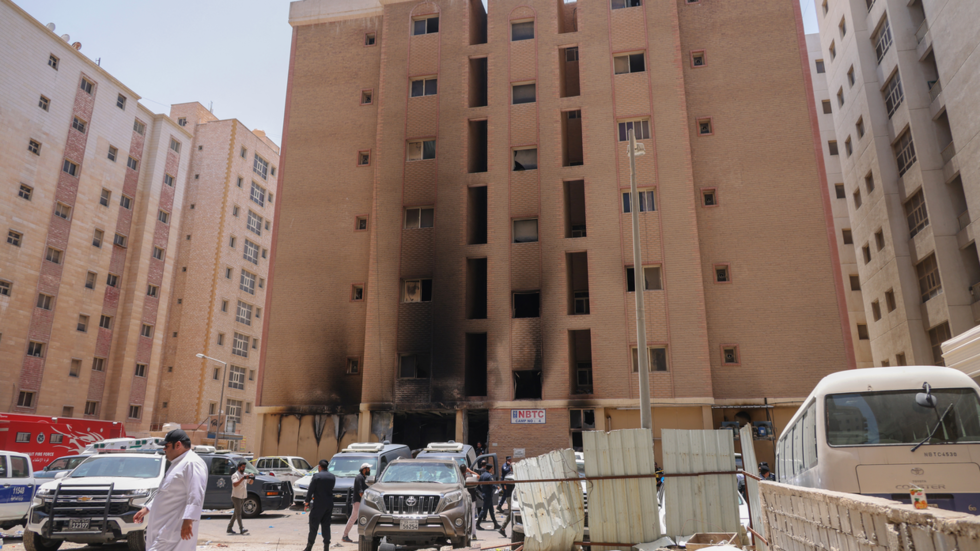 Fire kills 40 Indian workers in Kuwait — RT India