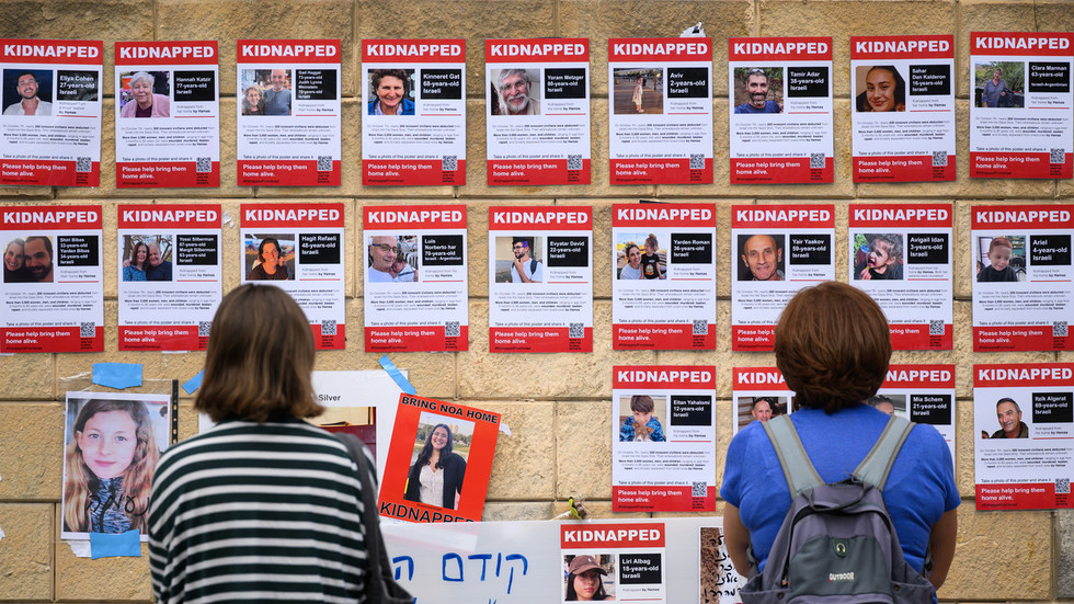 Only 50 hostages still alive in Gaza – WSJ — RT World News