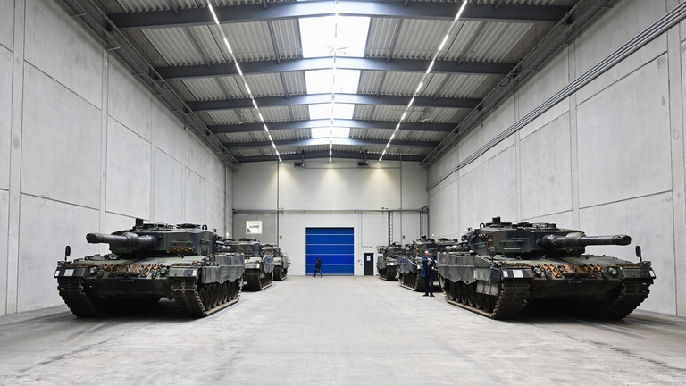 Medvedev promises ‘fireworks’ at German military factory in Ukraine ...