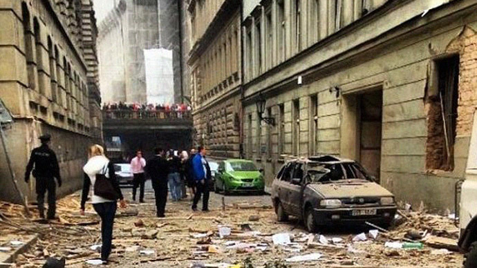 Powerful explosion rocks central Prague, dozens injured (PHOTOS, VIDEO ...