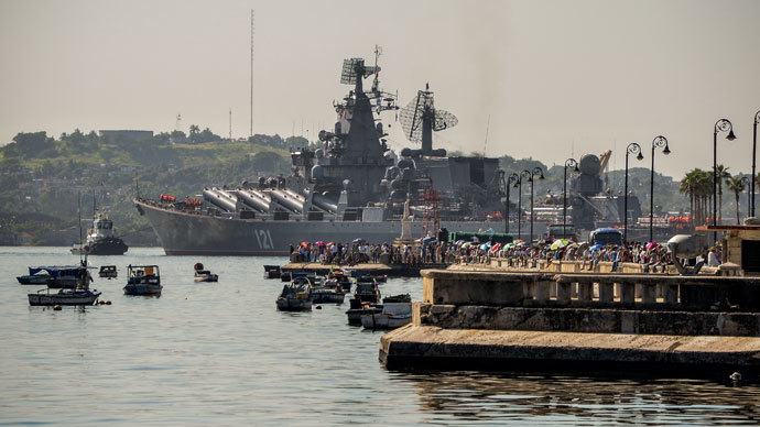 ‘Friendly visit’: Russian warships dock in Cuba (PHOTOS, VIDEO) — RT ...
