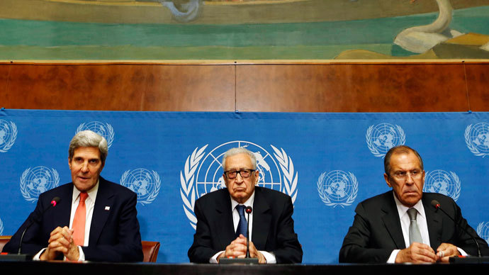 Russia, US and UN: Geneva peace talks only way to stop Syria violence ...