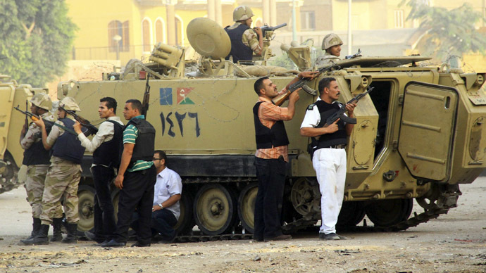 Egypt’s security forces bring tanks to storm Islamist stronghold ...
