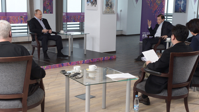 Sochi Olympics: Vladimir Putin's interview with world media in full ...