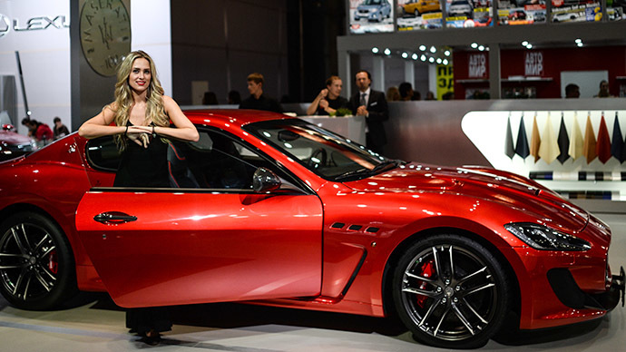 Sanctions are of no concern at glittering 2014 Moscow car show — RT ...