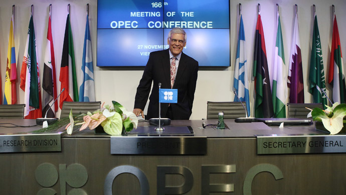 Oil slumps into tailspin as OPEC leaves output unchanged — RT Business News