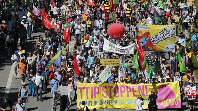 'End extreme inequality': Thousands hit streets of Germany ahead of G7 ...