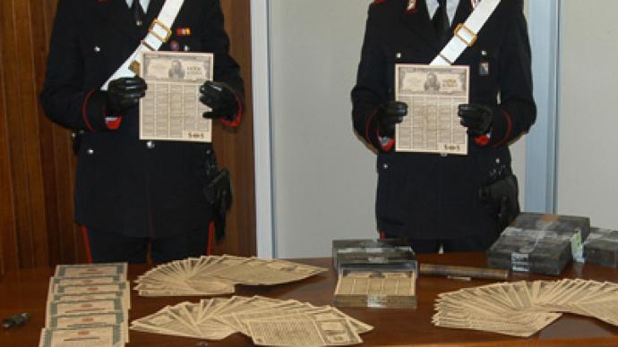 Italian police seize fake bonds worth a third of US national debt ...