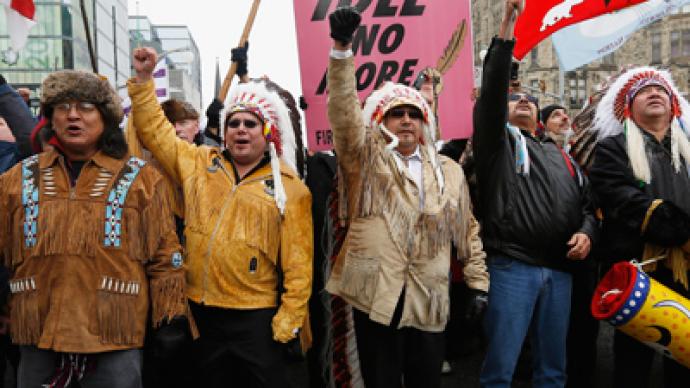 Indigenous Occupy: Canadian grassroots native movement on rise — RT ...
