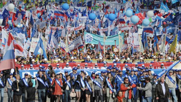 May Day unity on display: Hundreds of thousands rally worldwide — RT ...