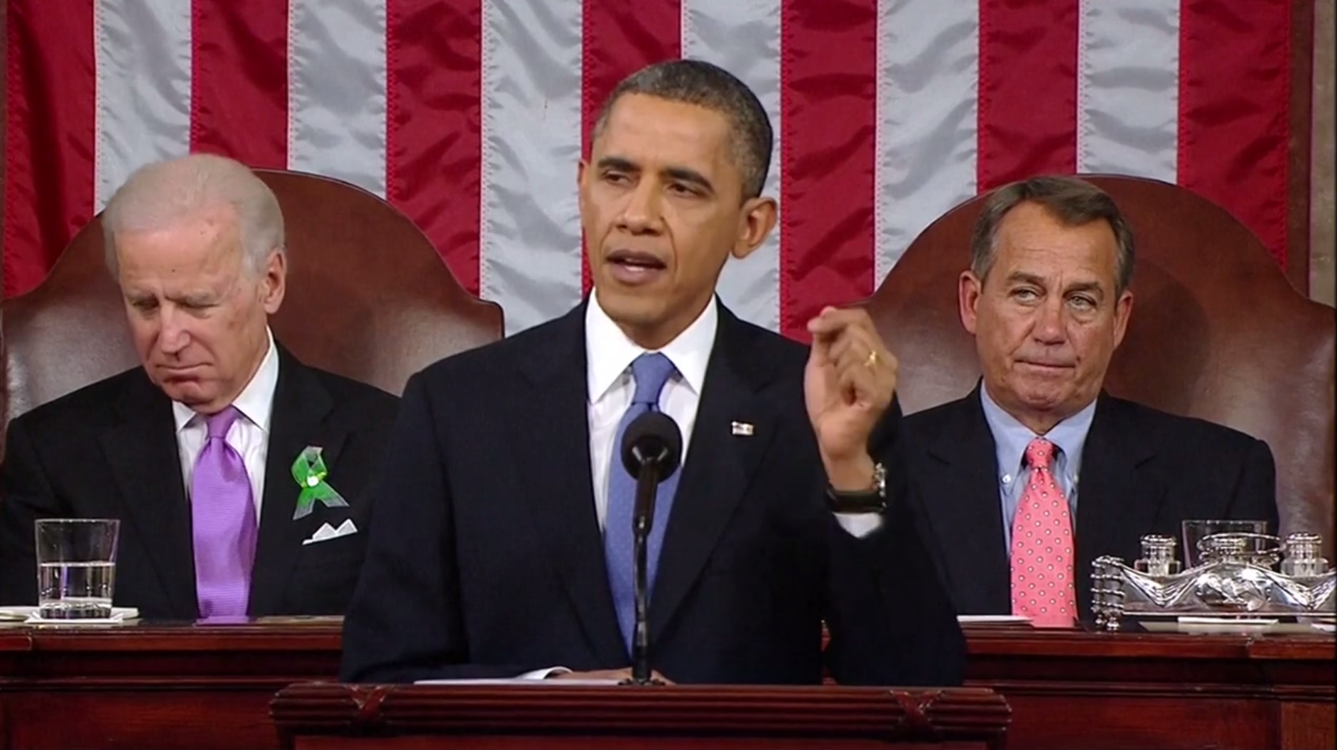 Tous les discours d'Obama en une minute : mêmes promesses, aucun ...