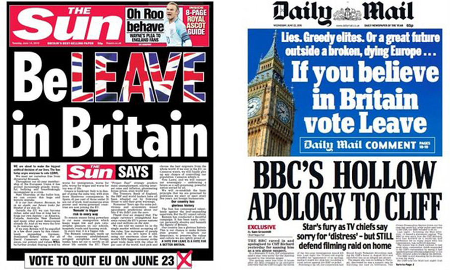 Brexit : le tabloid «The Sun» a dépensé plus de 113 000 euros pour ...