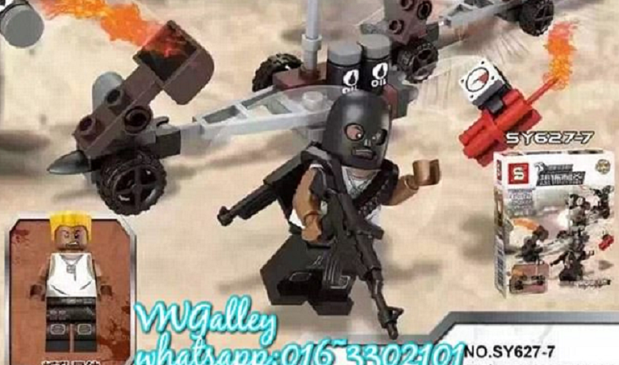 Décapitation, kalashnikov... Des Lego contrefaits à l’effigie de Daesh ...