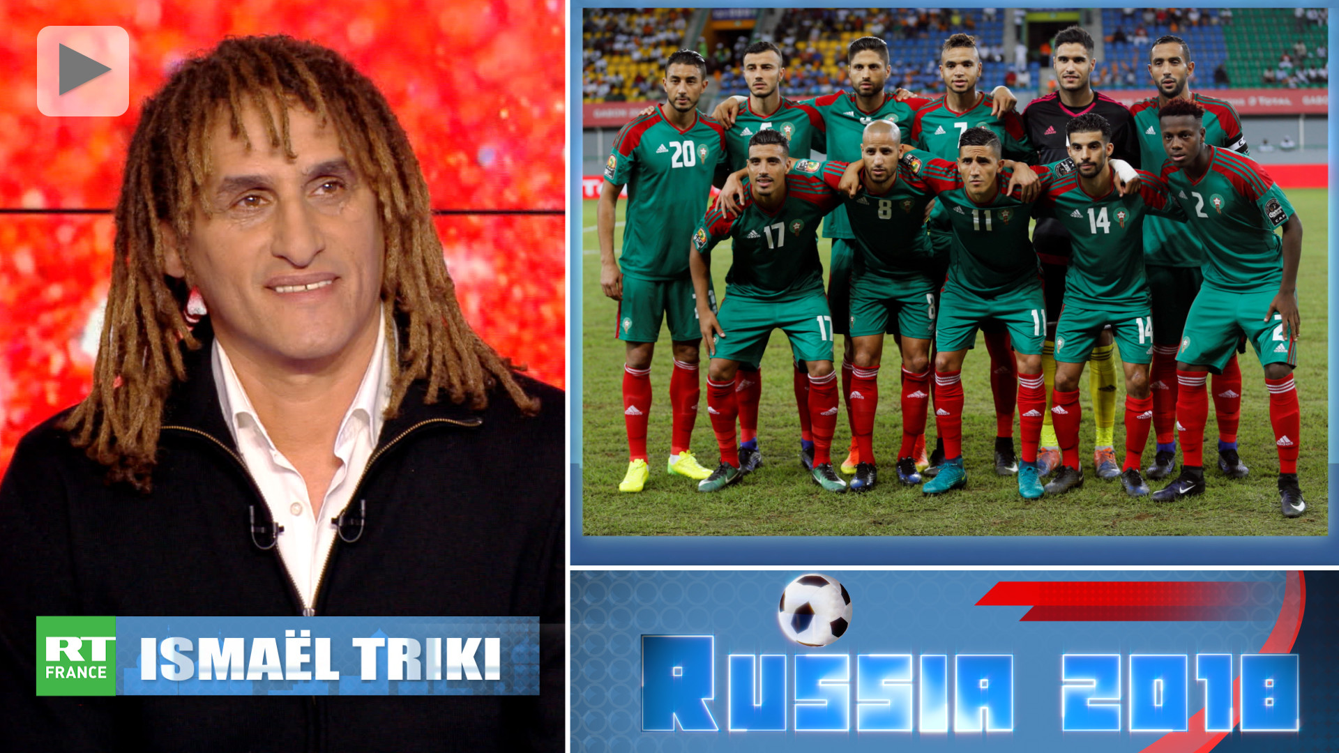 Russia 2018 : Ismaël Triki — RT en français