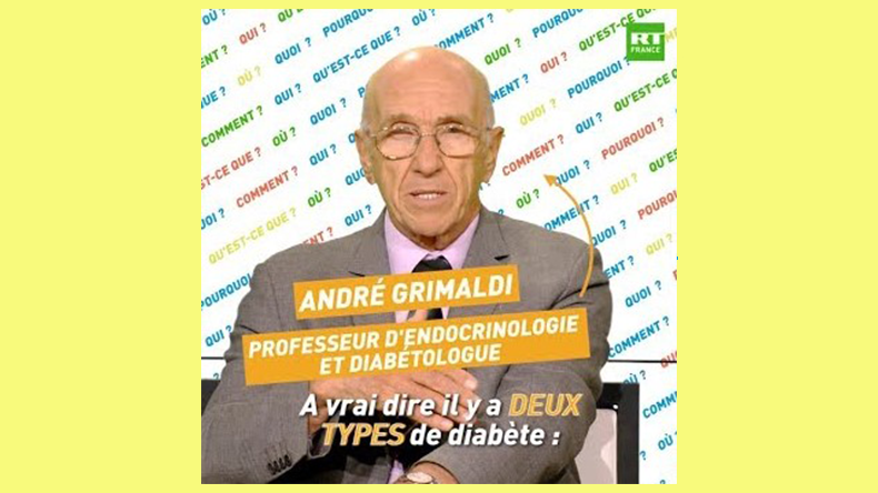 LA GROSSE QUESTION pour André Grimaldi - Pourquoi le diabète explose-t ...