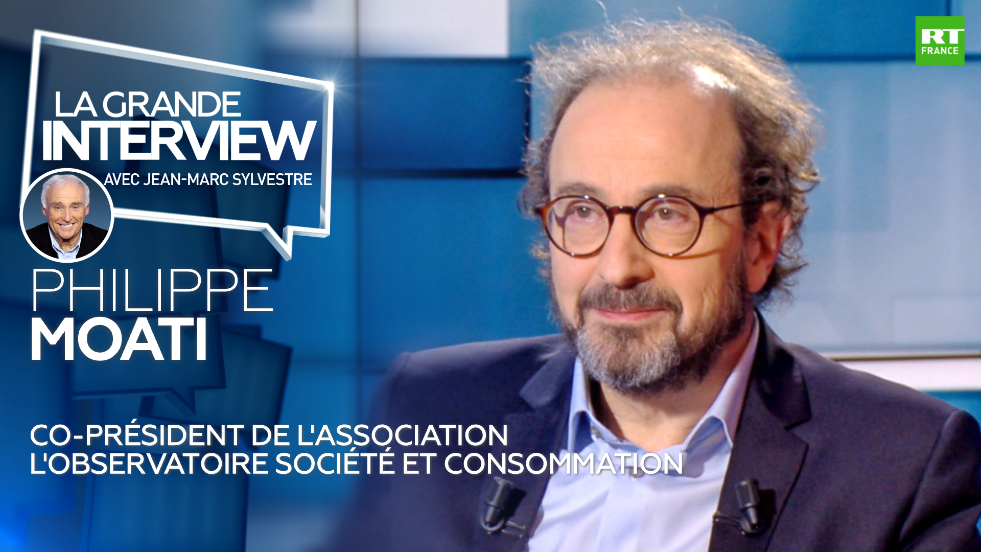 La Grande Interview de Jean-Marc Sylvestre : Philippe Moati — RT en ...