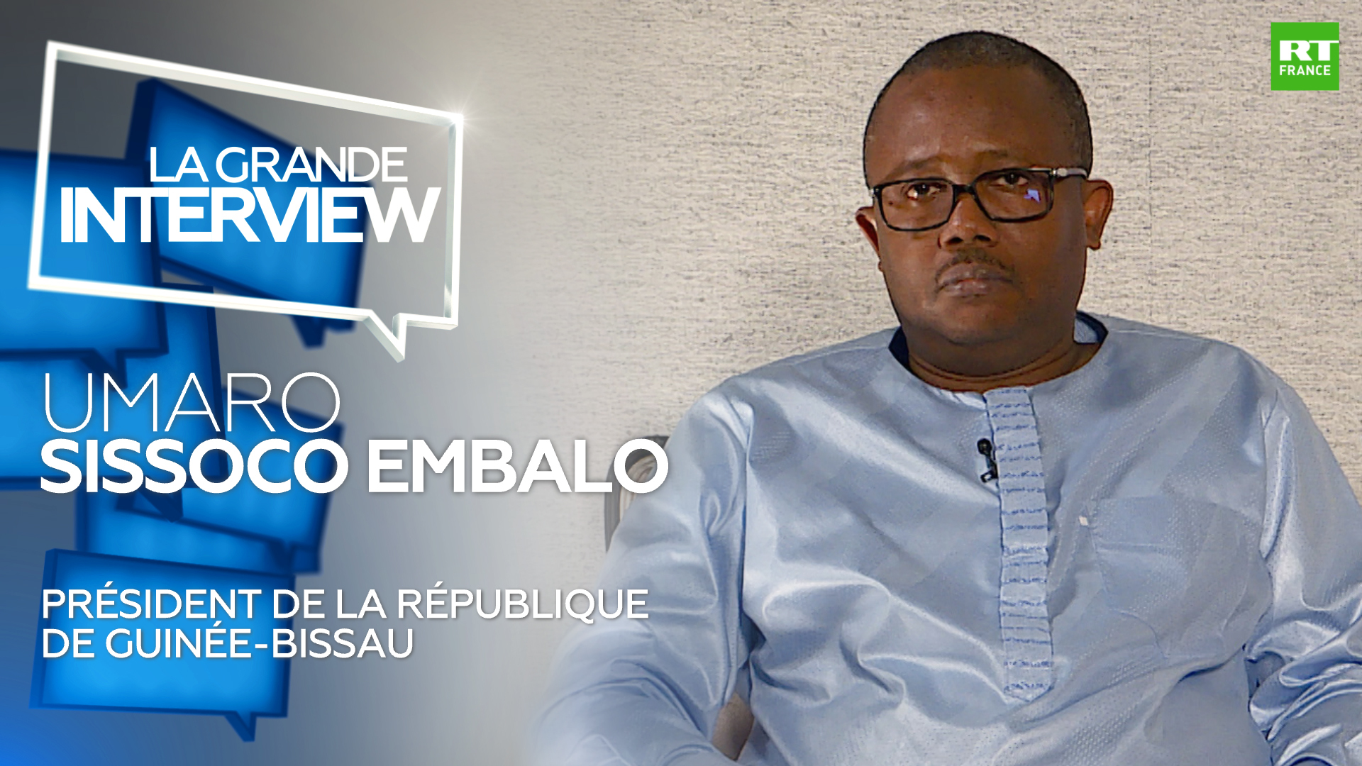 La Grande Interview : Umaro Sissoco Embaló — RT en français