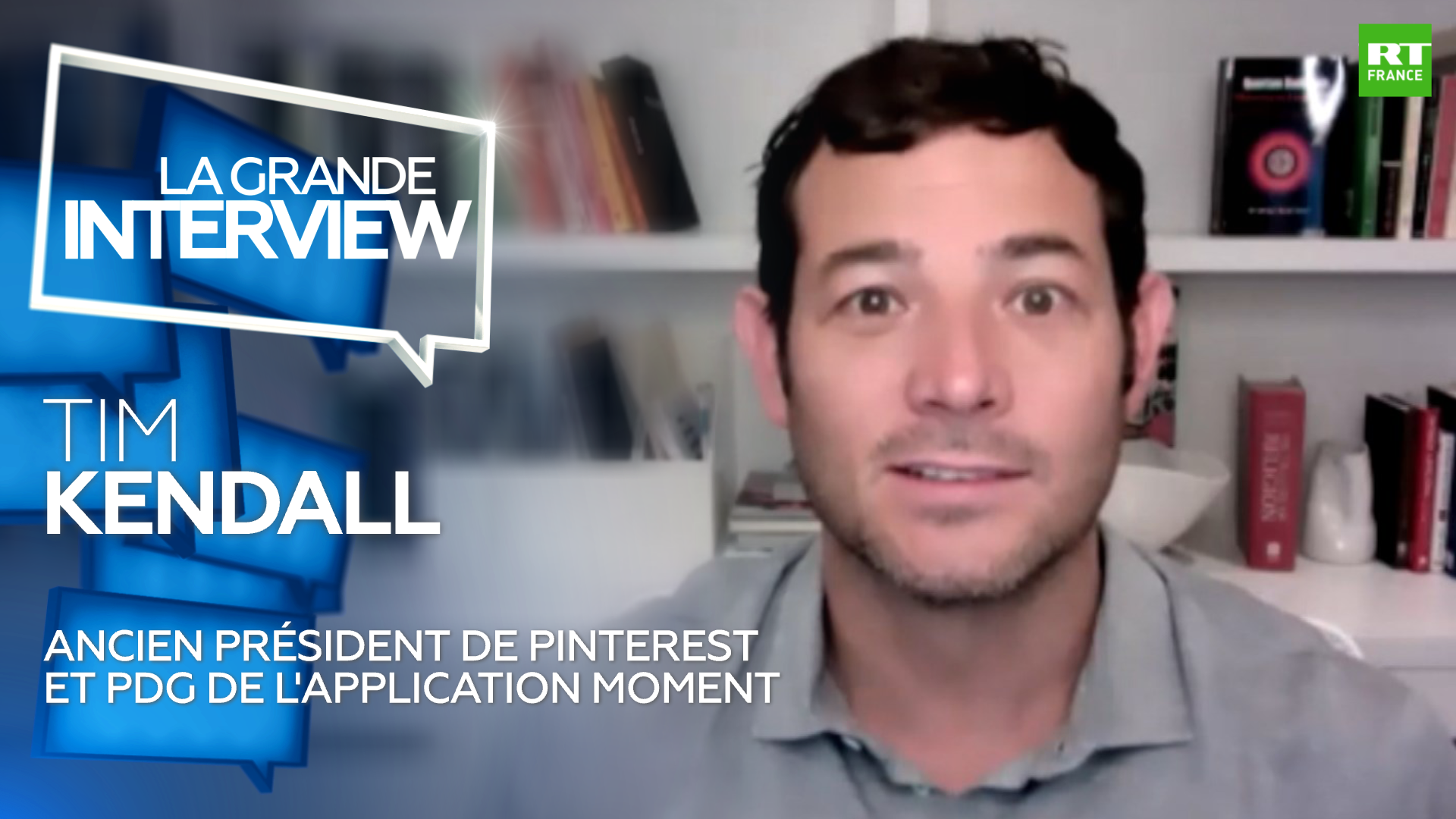 La Grande Interview : Tim Kendall — RT en français