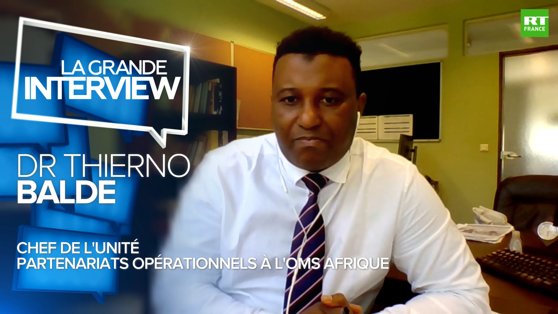 La Grande Interview : Thierno Baldé — RT en français