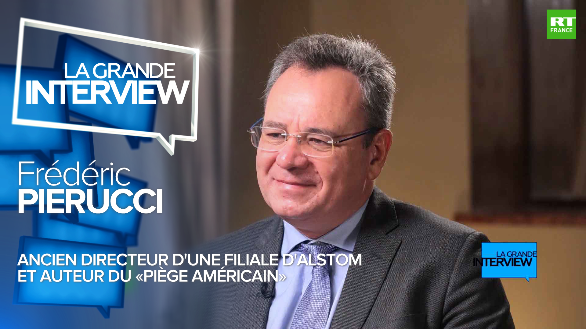La Grande Interview : Frédéric Pierucci — RT en français