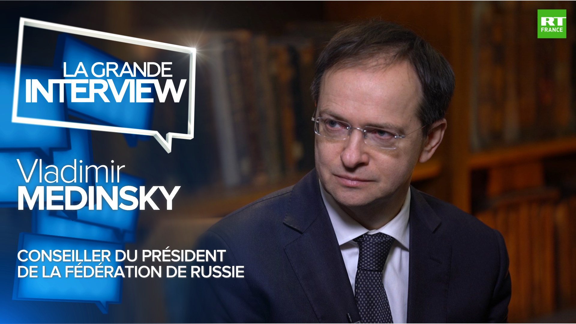 La Grande Interview : Vladimir Medinsky — RT en français
