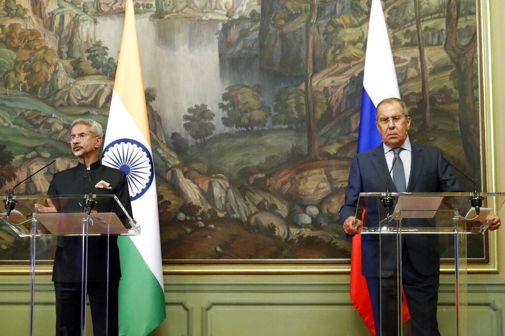 Commerce, énergie… : Lavrov et Jaishankar tiennent une conférence de ...