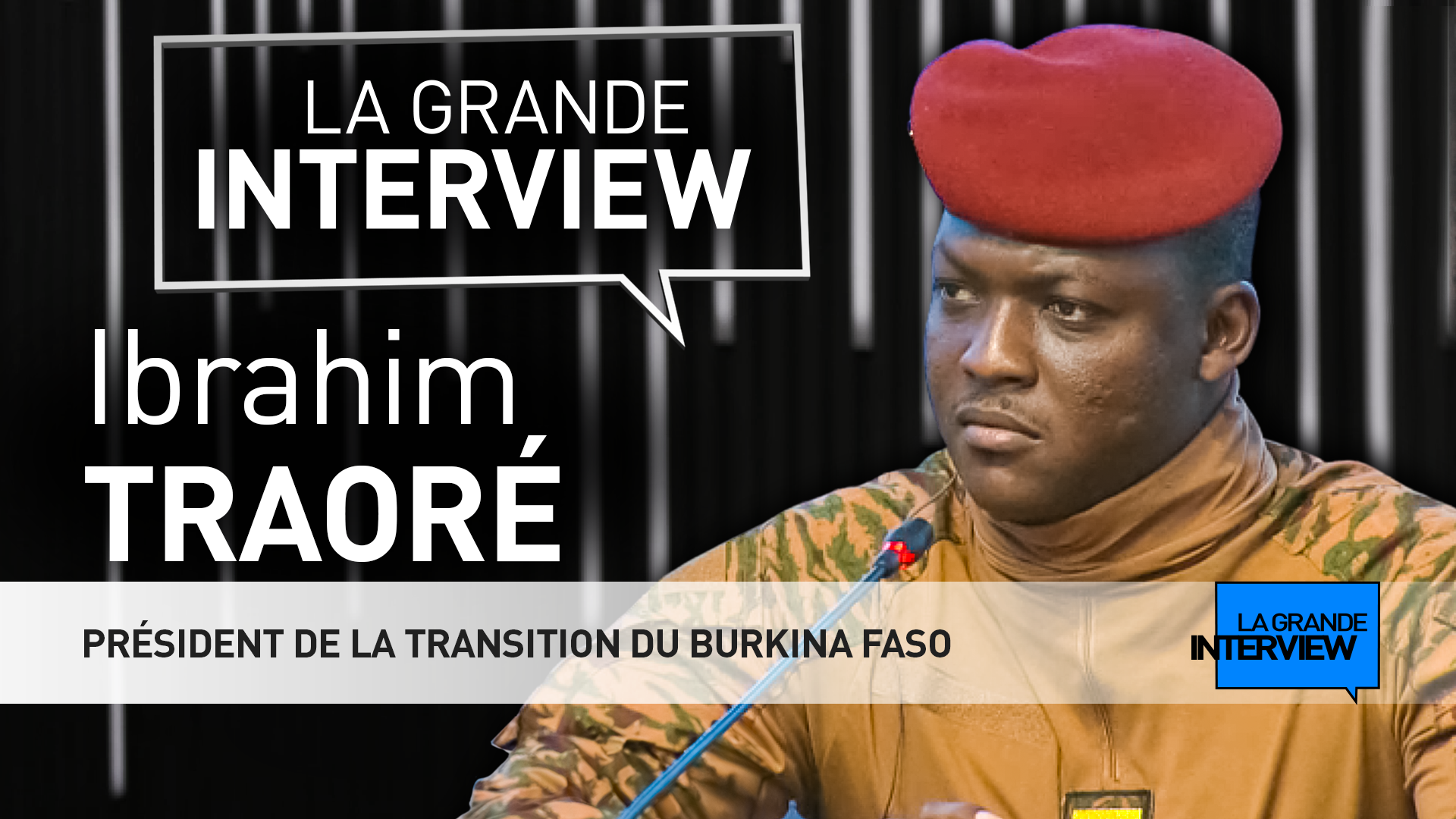 La Grande Interview : Ibrahim Traoré — RT en français