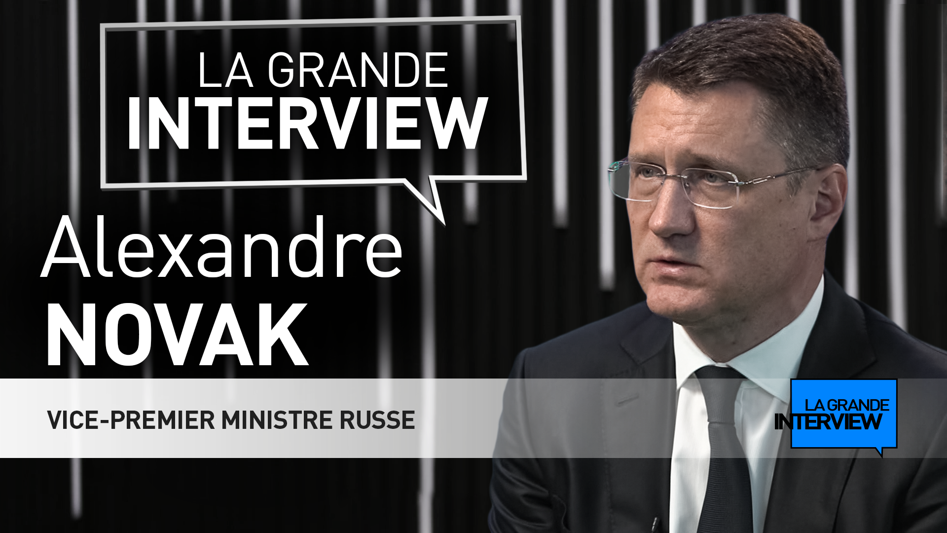 La Grande Interview : Alexandre Novak — RT en français