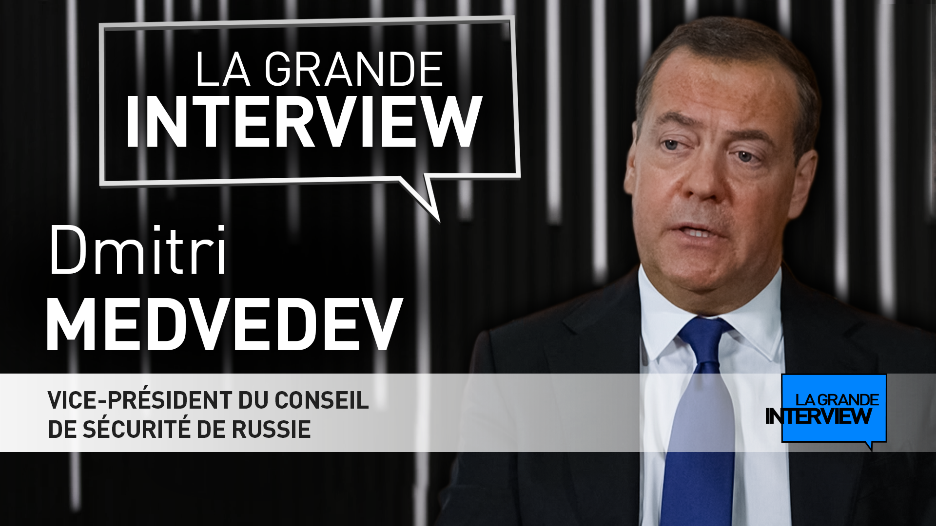 La Grande Interview : Dmitri Medvedev — RT en français